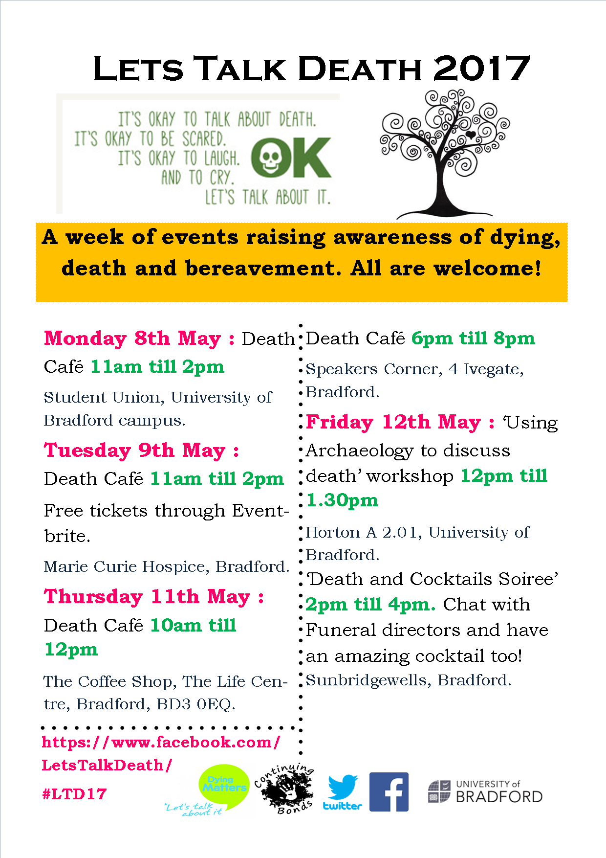 Continuing Bonds Events – Continuing Bonds